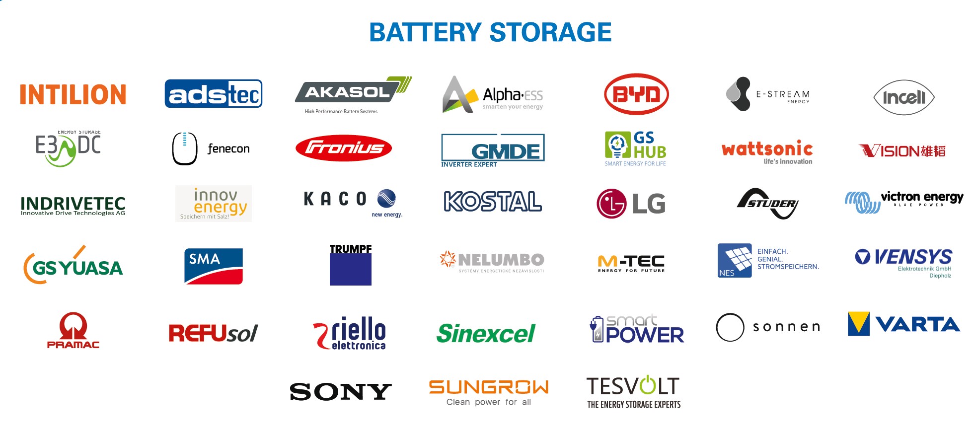 Battery storage - smart1 solutions